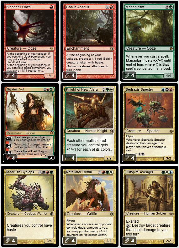 Magic the Gathering Adventures: Fun Shards of Alara Rares For Deckbuilding