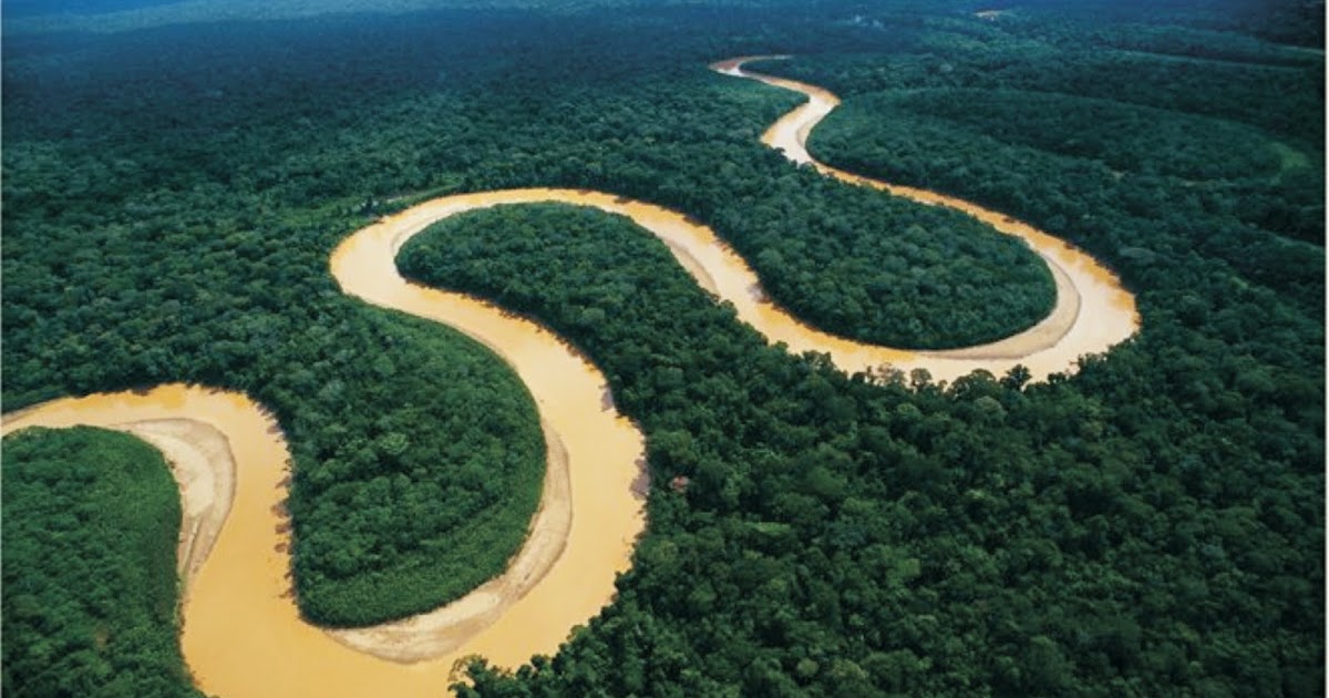 biologia al cubo: 136.- Los paisajes mas bonitos del mundo-22 RIO AMAZONAS.
