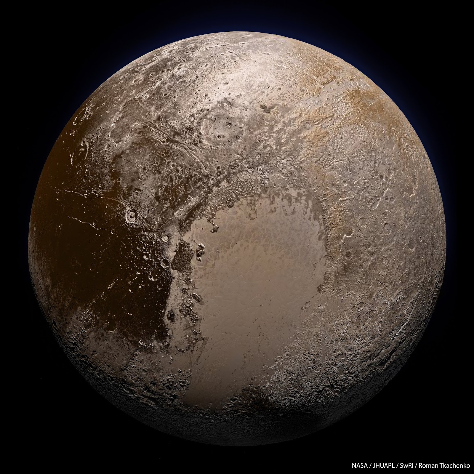 Divy Sluneční soustavy: Pluto od Seána a Romana