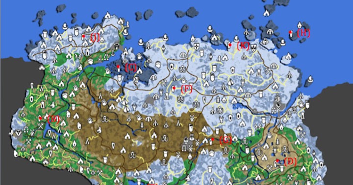 Rouge's Skyrim Guide: Standing Stones Locations (Plus Map)