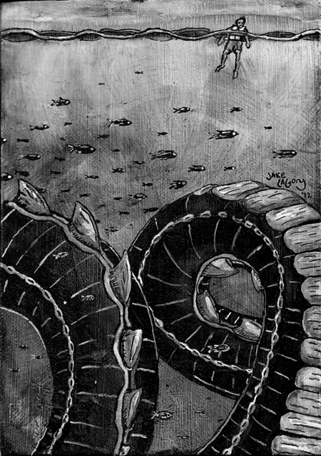 Jake LaGory- illustrator: Adrift #2