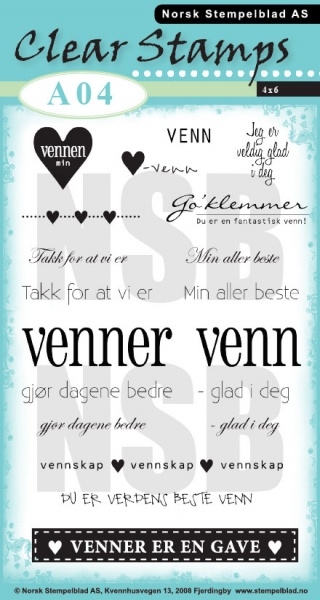 Ett Trykk - Norsk Stempelblad AS: To enkle kort