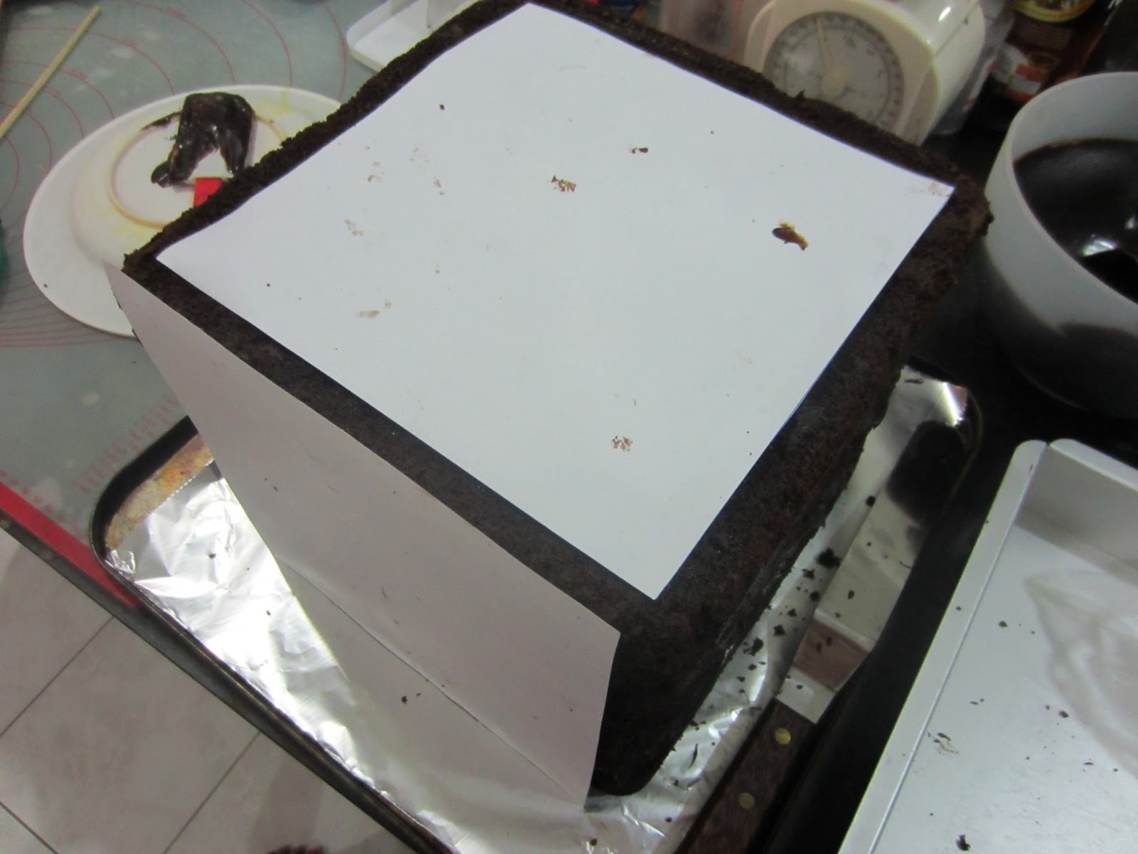 Home May'de Cakes: The Making: Minecraft Cake