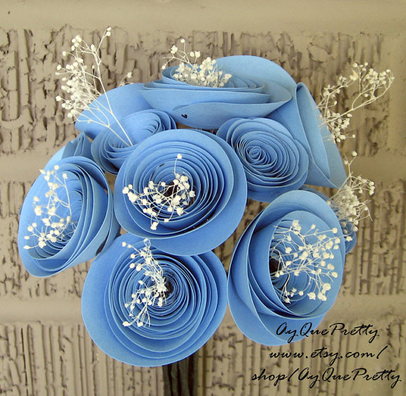 Rebellious Paper Bouquets ~ The Rebellious Brides