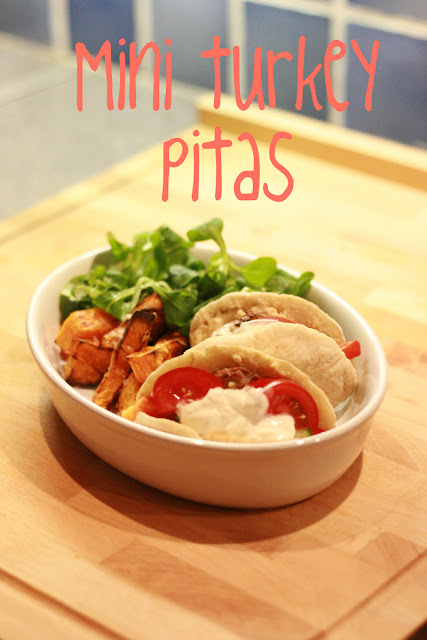Food, unplugged: Mini turkey pitas