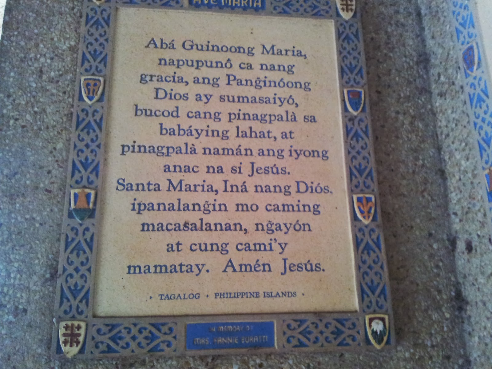 kilisyano: AVE MARIA