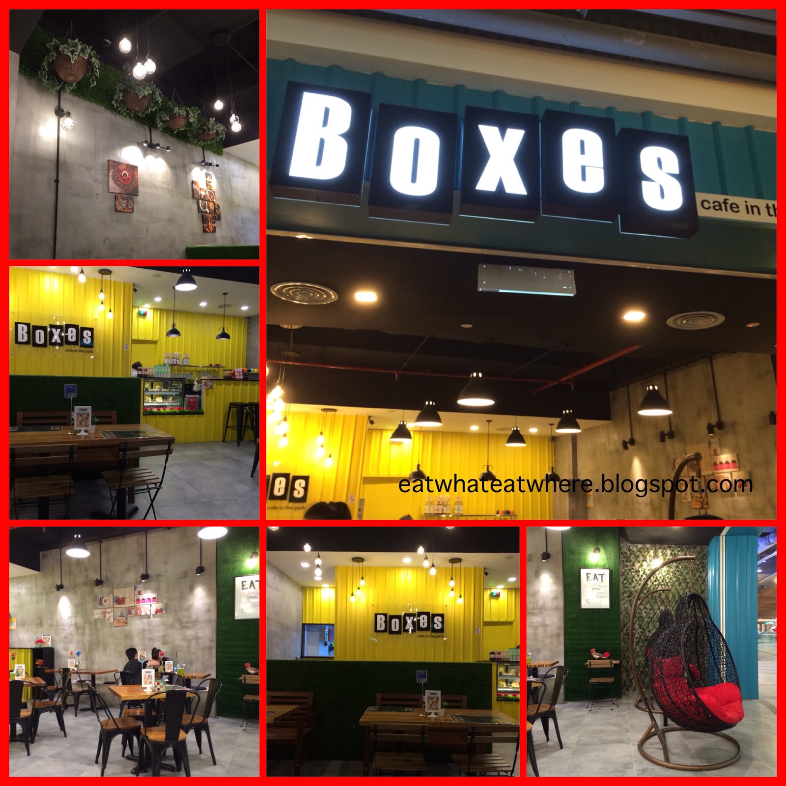 Eat what, Eat where?: Boxes Cafe @ Sunway Velocity