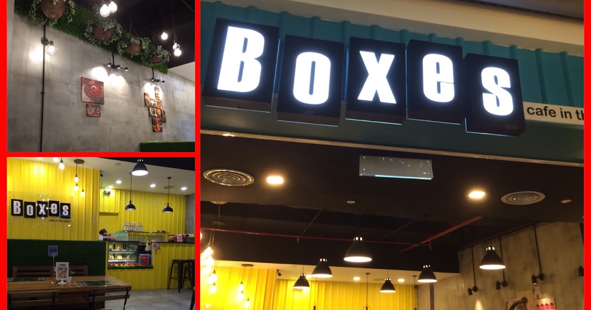 Eat what, Eat where?: Boxes Cafe @ Sunway Velocity