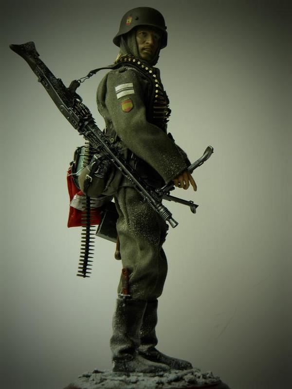 Arte 1/6: Soldado de la División azul