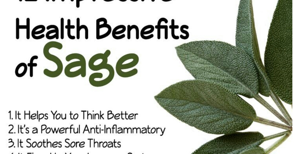 Health Benefits Of Sage