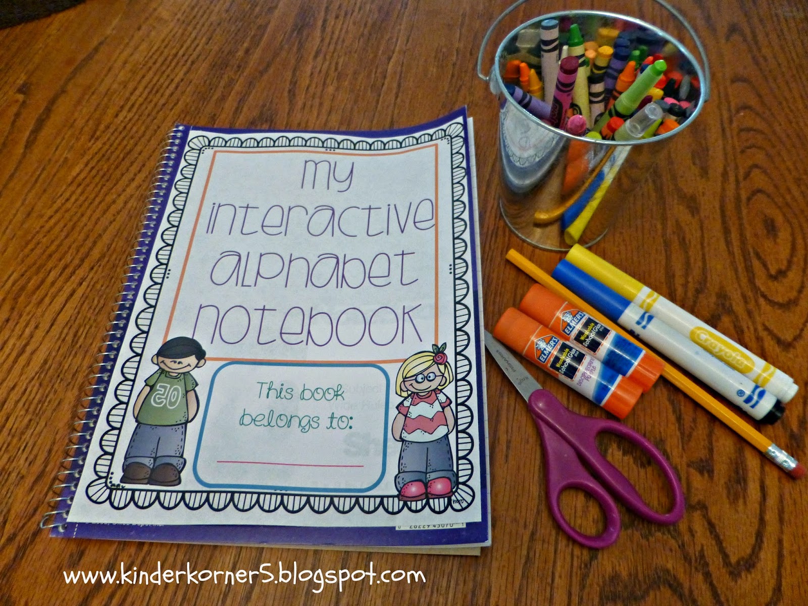 Kinder Korner: Alphabet Interactive Notebook