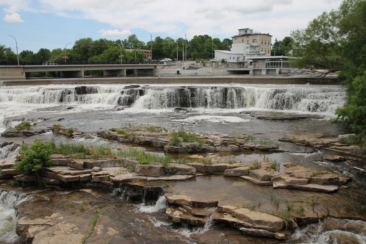 Reflections from Crumbly Acres: Almonte Hydro Dam