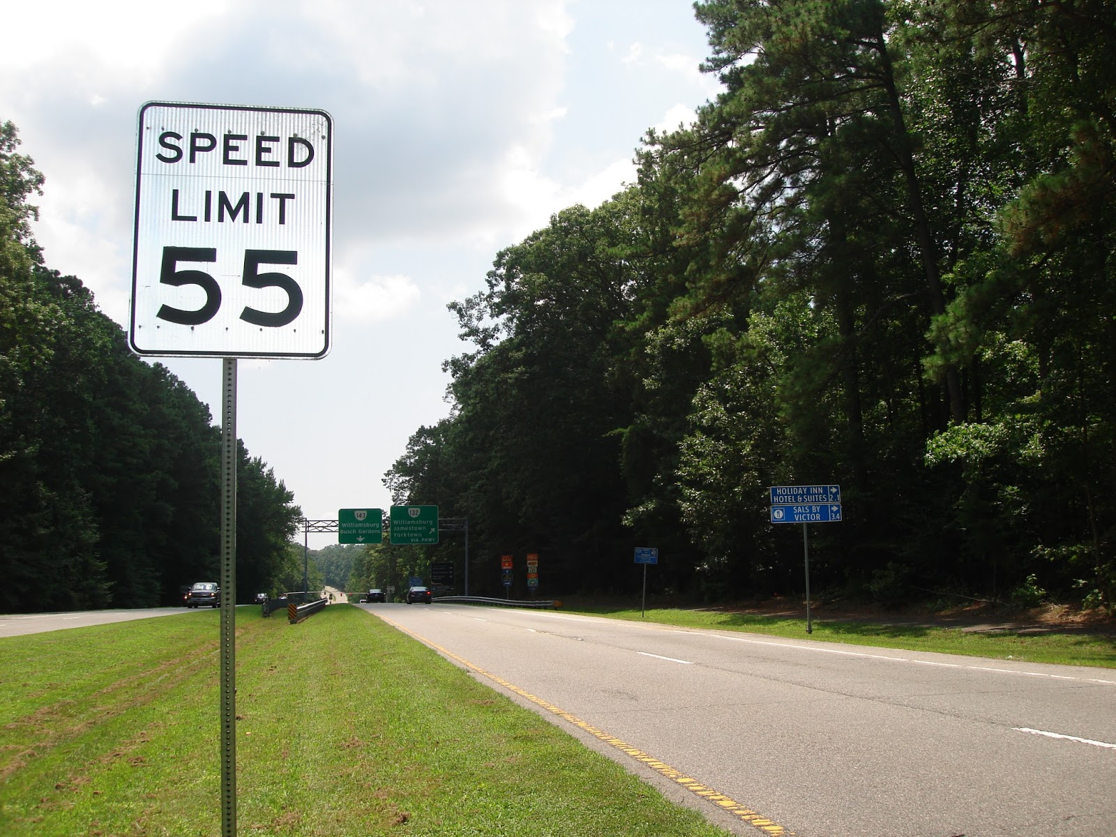 Luke's Signs: I-64 & Rt. 143 - Williamsburg, VA (Camp Peary)