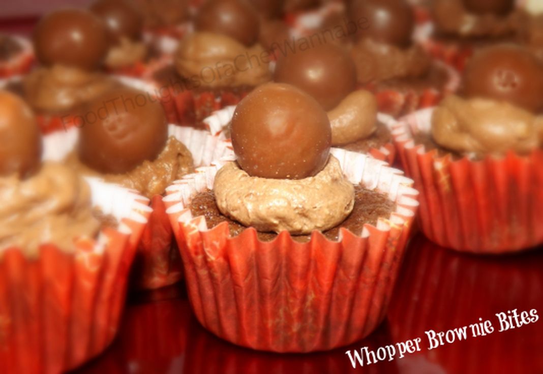 FoodThoughtsOfaChefWannabe: Whopper Brownie Bites