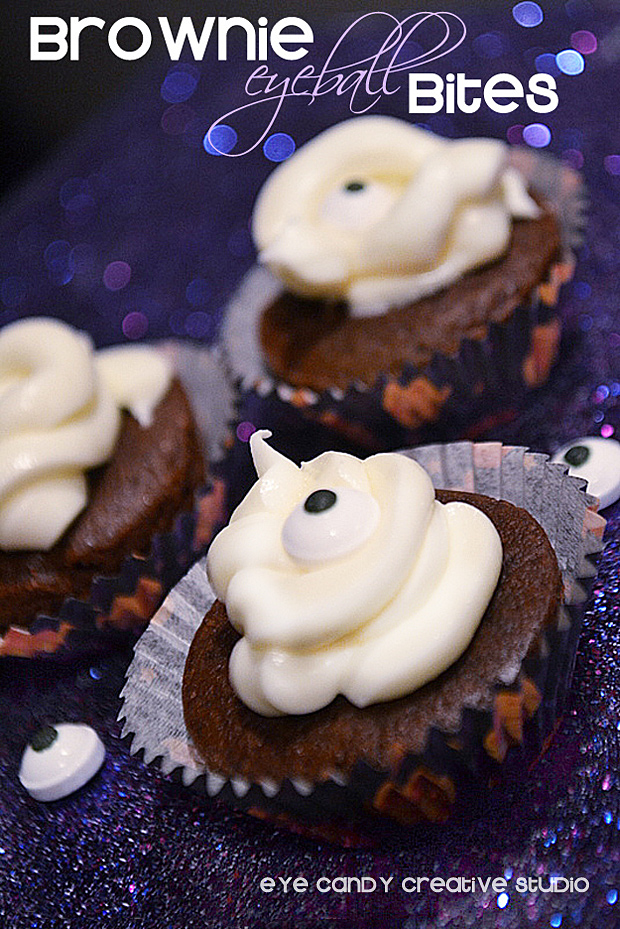 Eye Candy Creative Studio: RECIPE :: Brownie Eyeball Bites