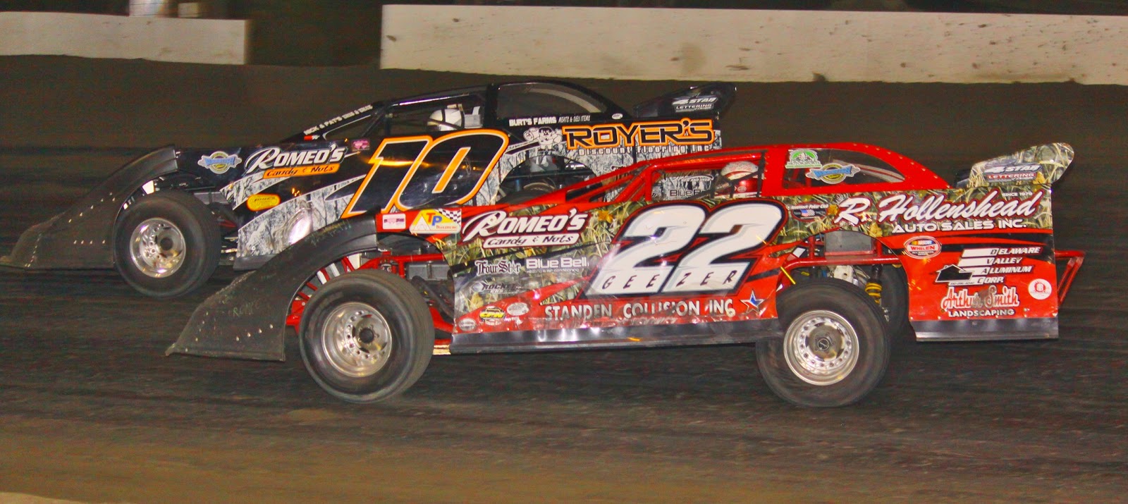COWPATTY NATION: GRANDVIEW LATE MODEL ACTION (Bruce Thomas photo)