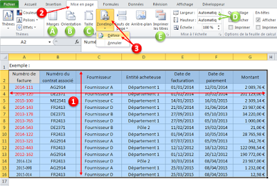 Comment ajuster la zone d’impression - Compétences Excel