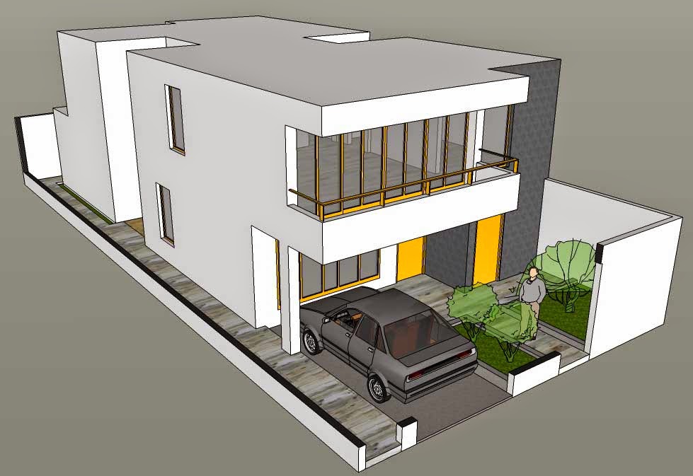 Vivienda Bifamiliar en Terreno de 9 X 20