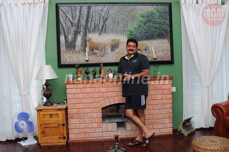 Mohanlal House In Thevara Interior