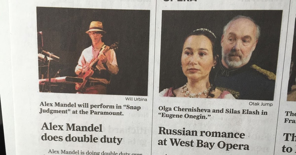 alex mandel music: Press