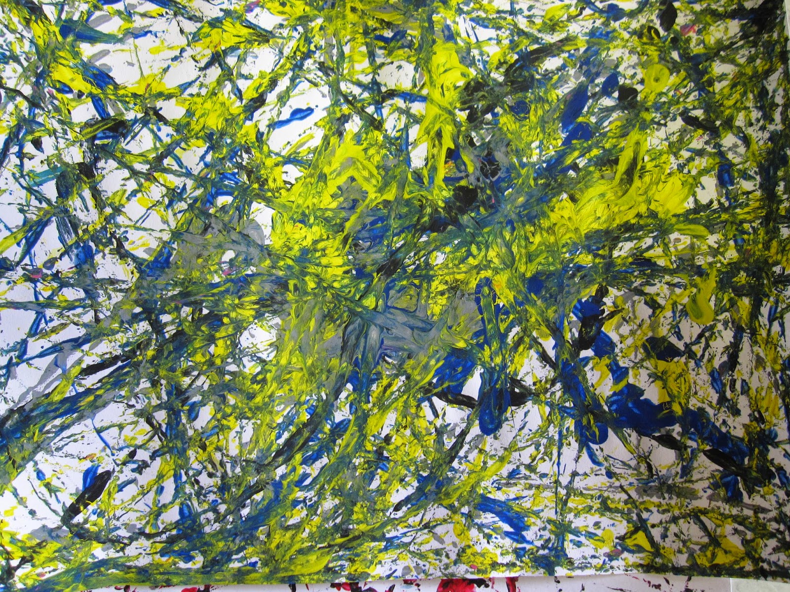 El Sol Art: Action Painting