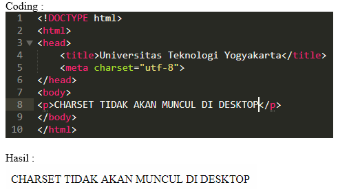 Penjelasan Tentang Struktur HTML dan Tag HTML Beserta Contoh dan ...