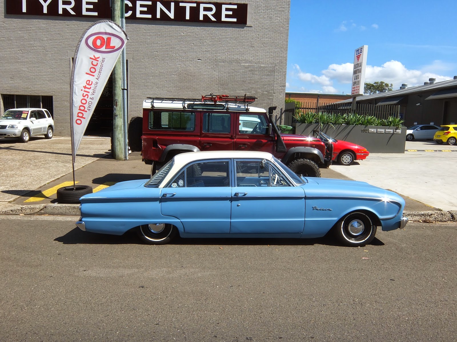 Aussie Old Parked Cars: 1961 Ford XK Falcon Deluxe Fordomatic Sedan
