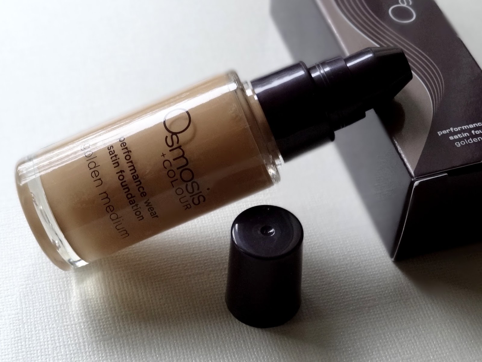 Makeup, Beauty and More: Osmosis Color Performance Wear Satin Foundation