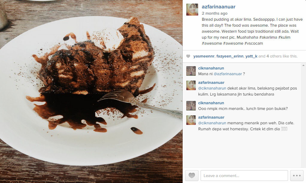 celotehpelangi: Akar Lima : Homestay and Cafe