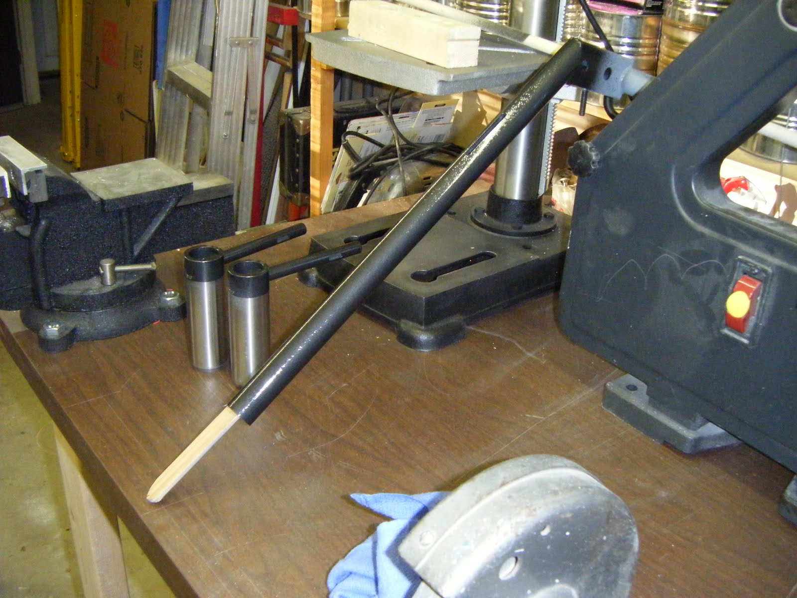 RV-12 Builder in Sandy, UT: Flap Handle, Tailcone Fairing and Flaperon ...