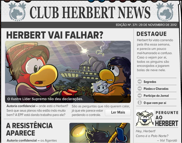 Club Penguin: O melhor do mundo!!: novembro 2012