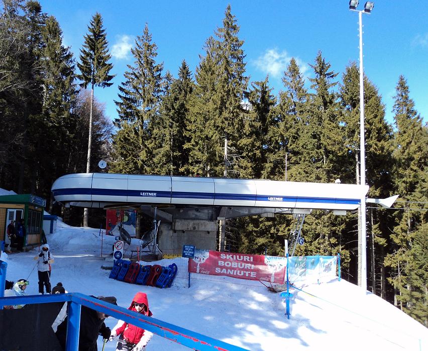 Busteni: Telescaun Kalinderu -plecare