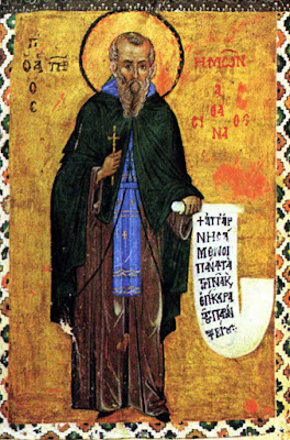 ORTHODOX CHRISTIANITY THEN AND NOW: Saint Athanasios the Athonite and the Bed-Wetting Monk