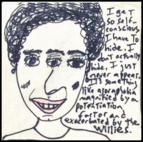 All This Is That: Drawings: Faces #608-#615 - Confessions (Part 1)