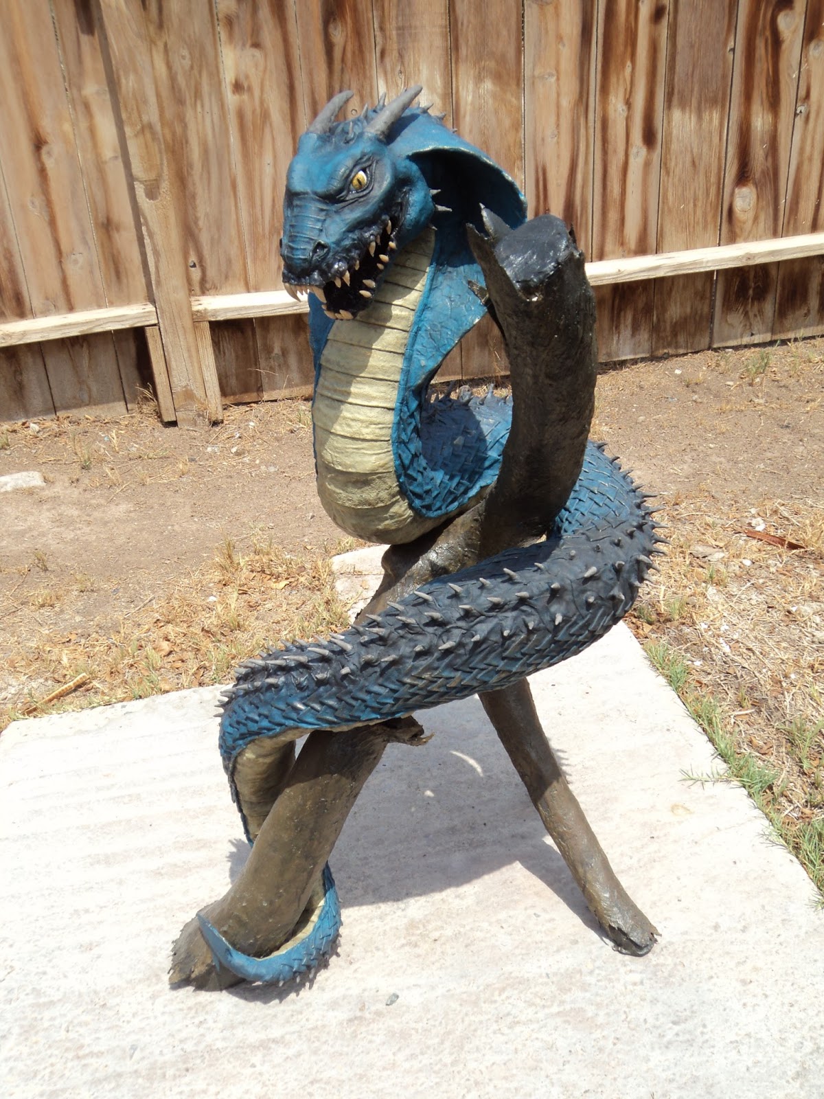 Sculpture: Cobra/Dragon Hybrid Final