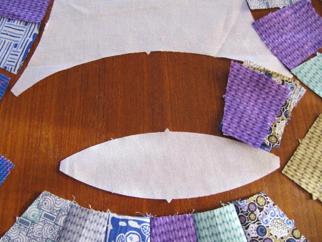 Sew Many Ways...: How to Assemble the Double Wedding Ring Block...