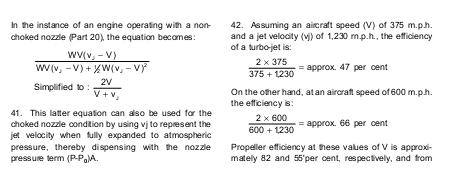 model aircraft: PROPULSIVE EFFICIENCY