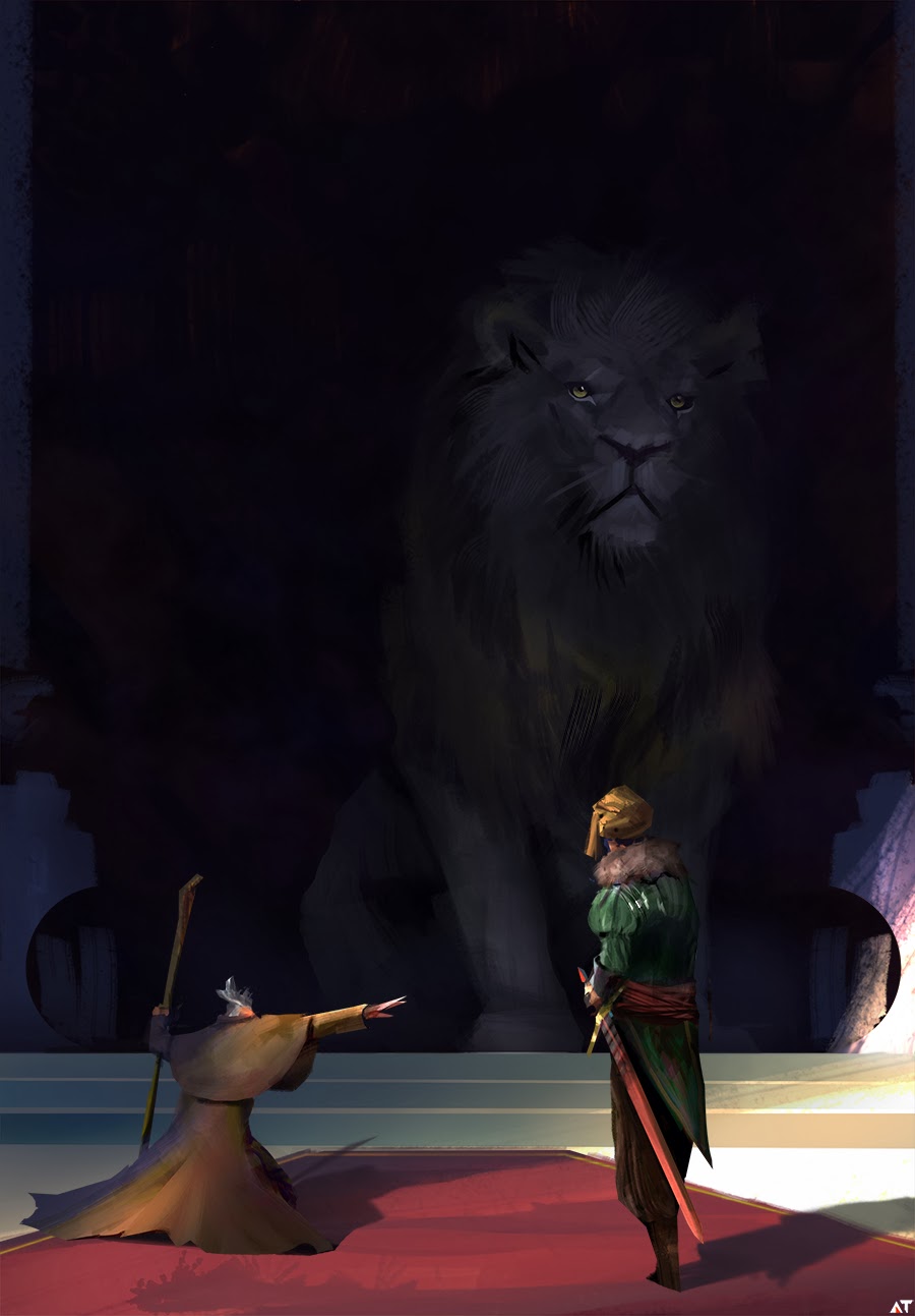 Abe Taraky Art: The Lion Lord