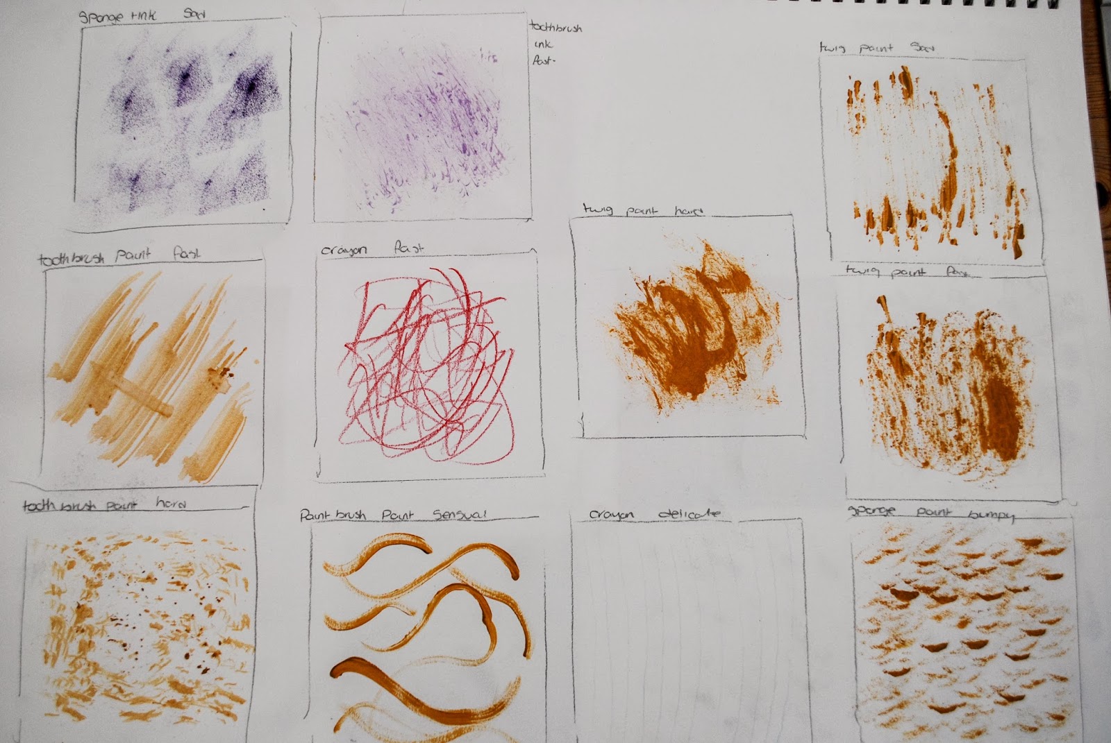 Textiles 1: A Creative Approach to Textiles: Project 1 Making marks ...