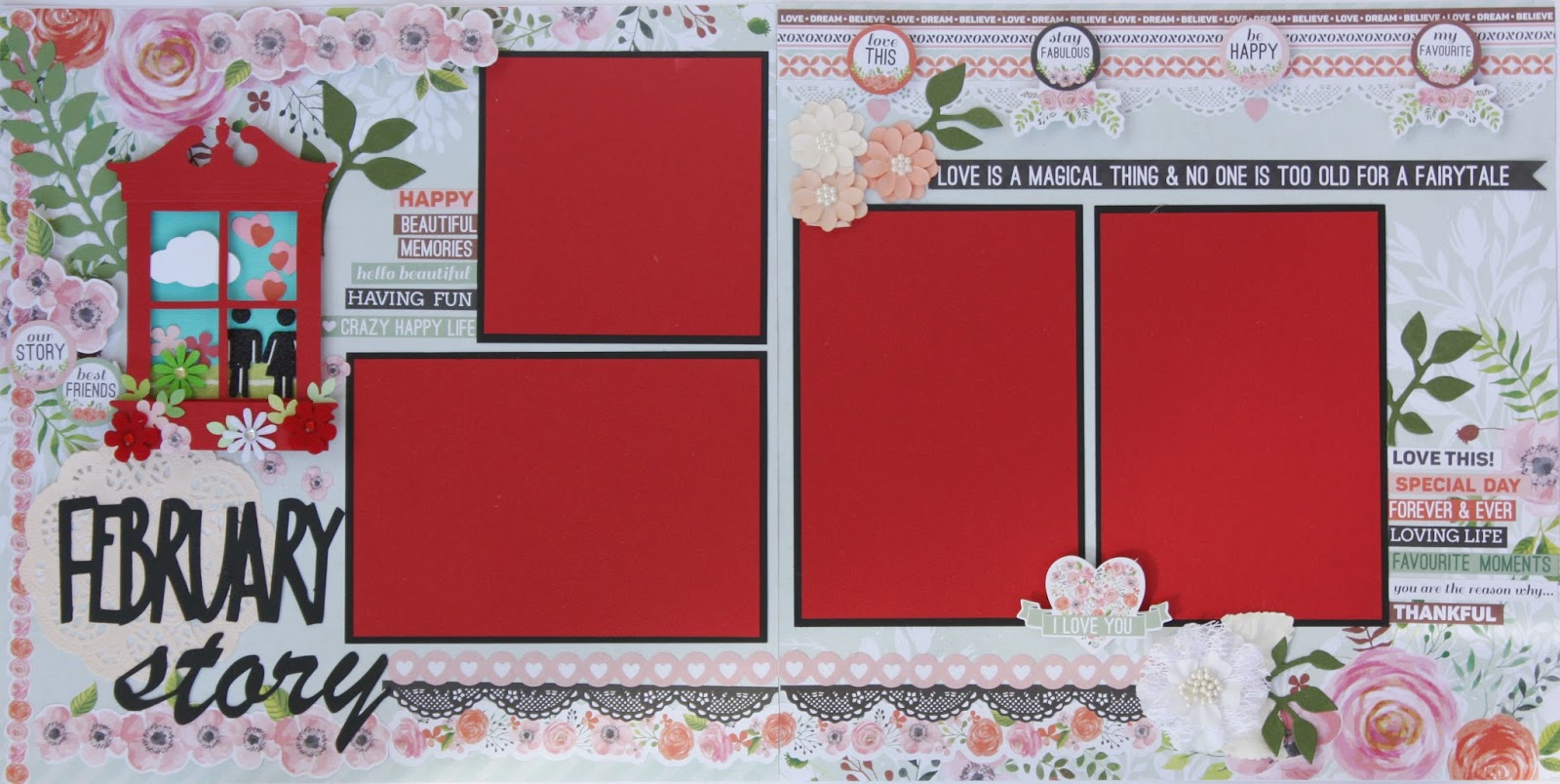 AMAZING GRACE Paper Crafts: January & February Story