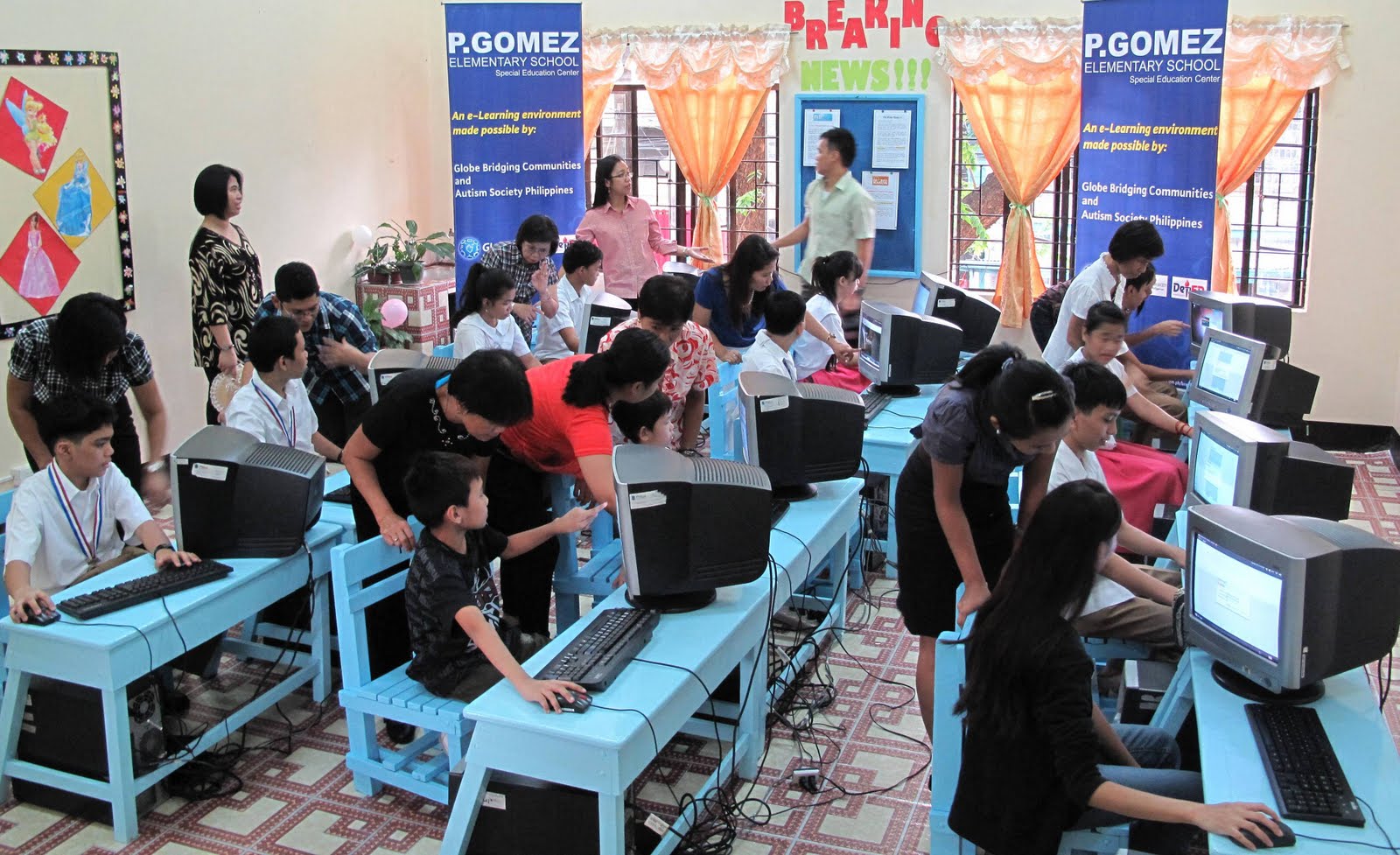Adventurous Lei: Two Public SPED Centers Receive Special Software, PCs ...