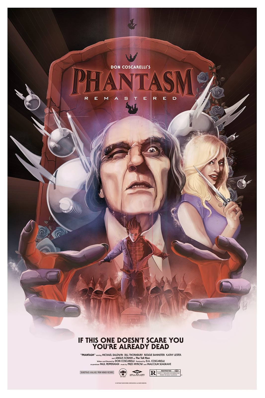 the PHANTASM ARCHIVES!: Gorgeous New Phantasm Remastered Poster!