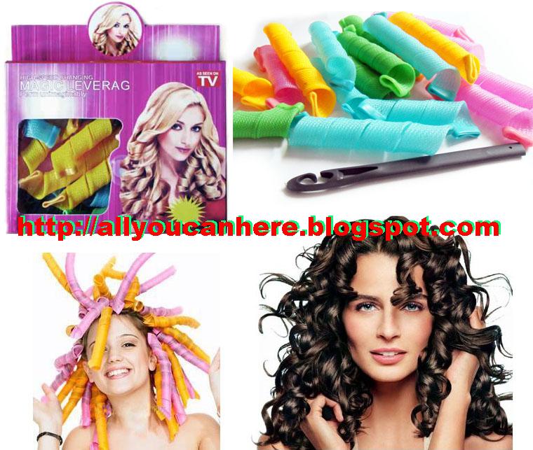 All You Can Here ♛: Magic Leverag - Alat pengeriting Rambut Spiral ...