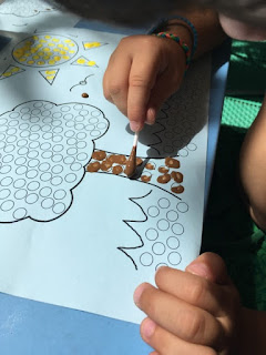 ELS NOSTRES MOMENTS: Trabajar la motricidad fina pintando