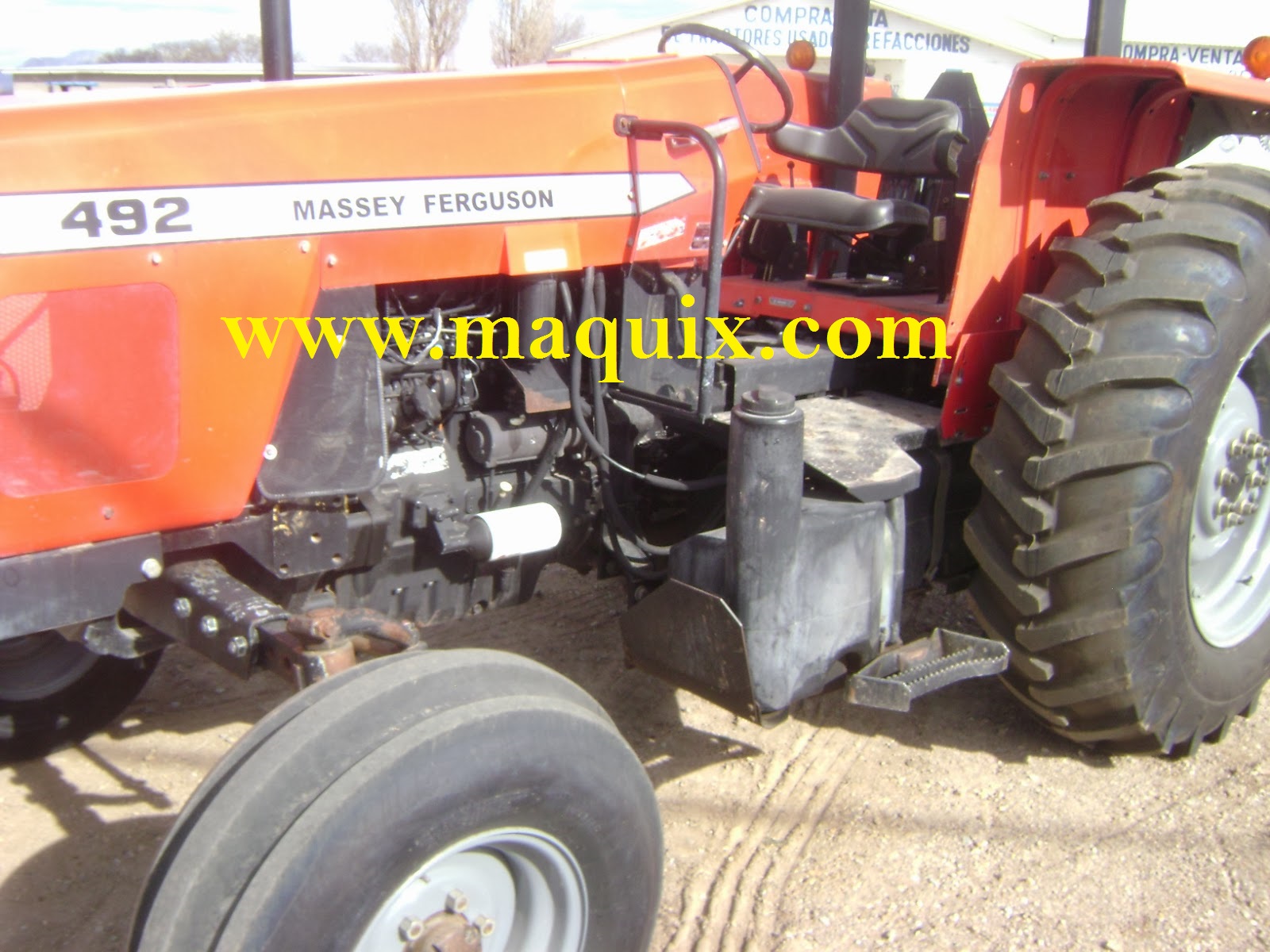 MAQUINARIA AGRICOLA INDUSTRIAL: Vendo Tractor Massey Ferguson 492 ...