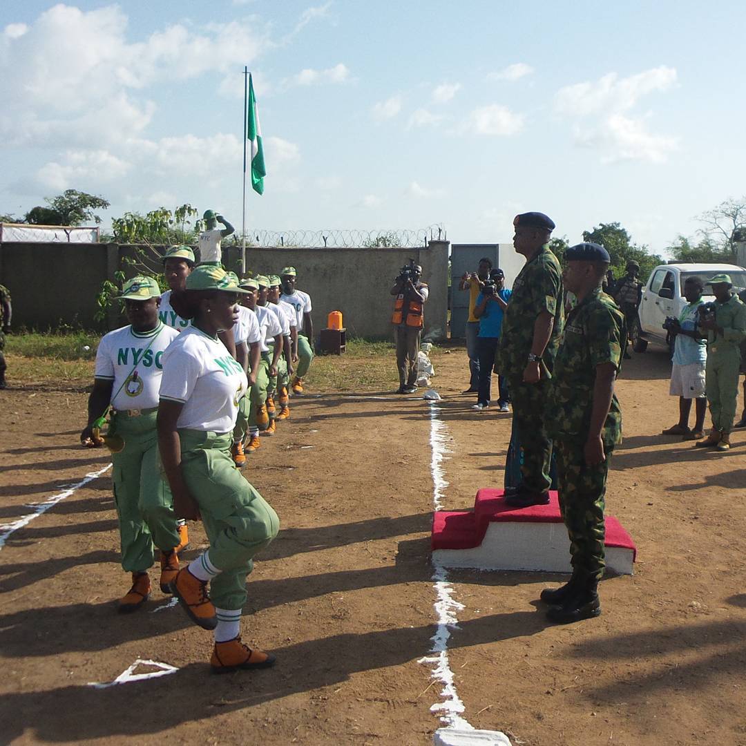 Oyo State Gladiators!: NYSC OYO STATE SWEARS-IN CORPS MEMBERS