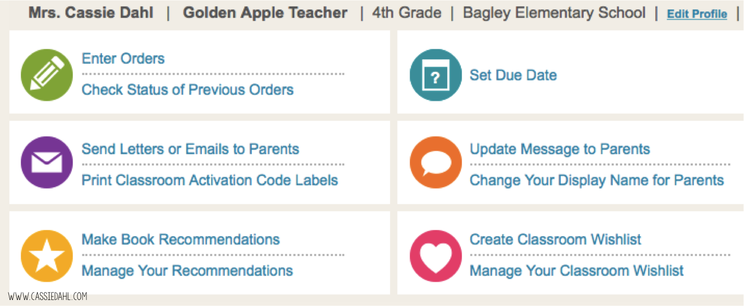 Maximizing Scholastic Reading Club Orders - Cassie Dahl | Teaching ...