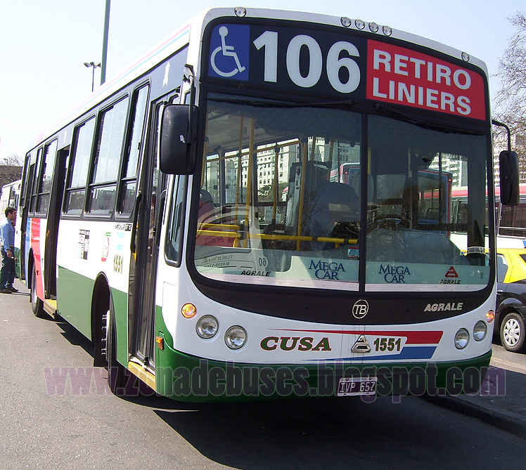 Colectibus - Zona de Buses: LINEA 106