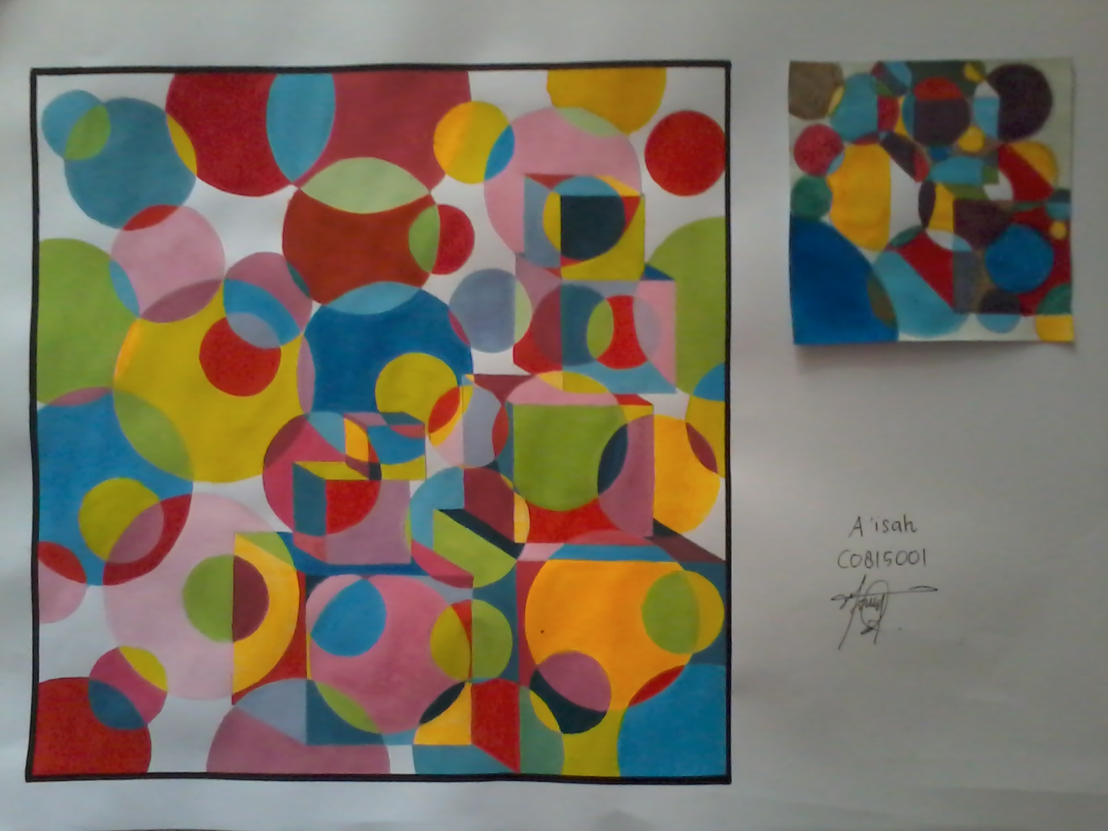 Nirmana komposisi warna - Desain Interior UNS