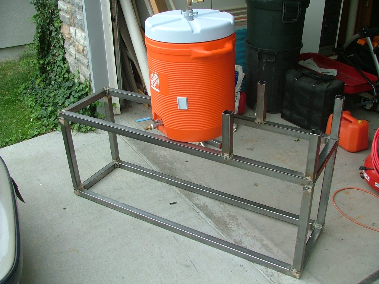 Microbus Brewery: Brew Stand Build